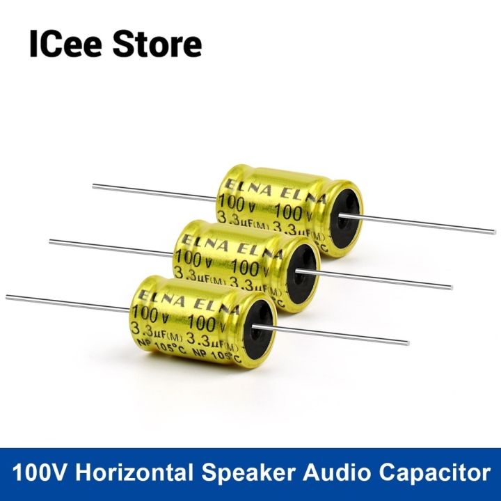 10Pcs 100V Non Polar Capacitor 1UF-47UF 1UF 1.5UF 2.2UF 3.3UF 4.7UF 5 ...