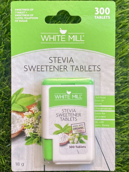 White Mill Stevia Sweetener Tablets 300 pieces (Australia) Sugar Free ...