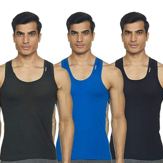 Rupa Multi colour Men's Cotton Vest (Colors May Vary) Sandos Ganji ...