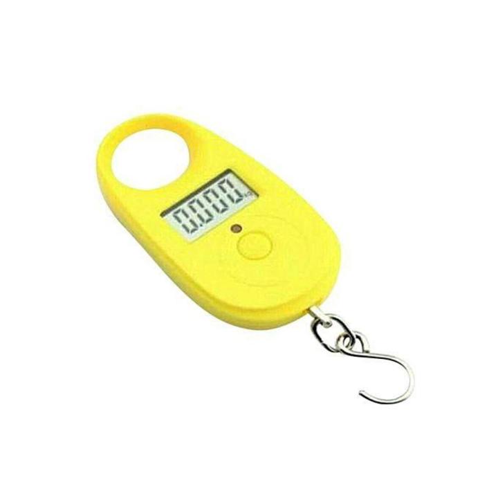 Electric Portable Scale - Yellow | Daraz.com.bd