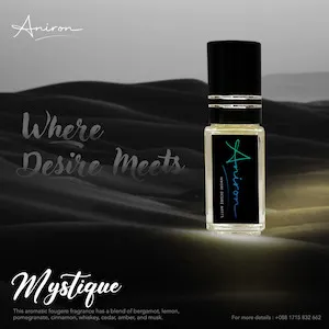 Mystique - Aniron’s Concentrated 100% Non-Alcoholic - Halal Perfume Oil ...