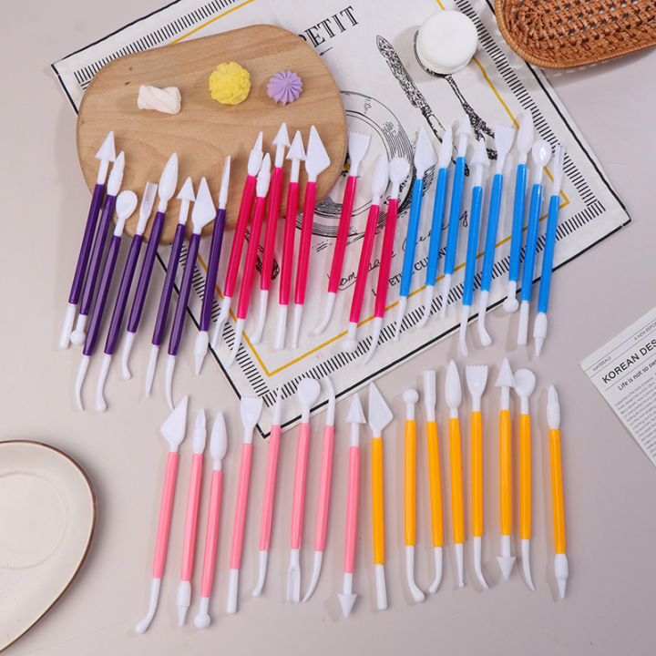 8pcs/Set Clay Modeling Tools Plastic Wax Carving Pottery Tools Carving ...