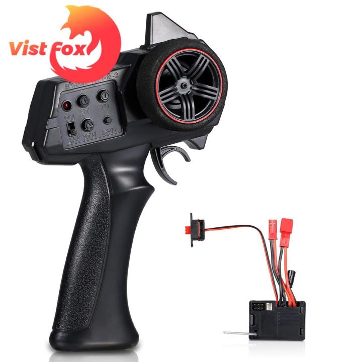 Vist Fox RC Radio Transmitter Practical AX7S 2.4G 1/14 RC Car Radio ...