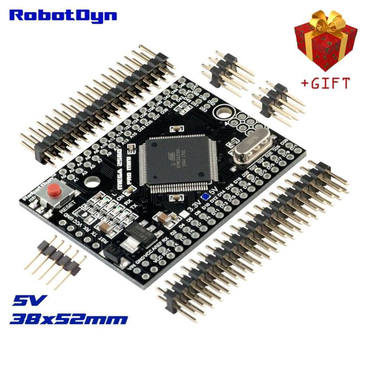 【happy one】Mega 2560 PRO MINI 5V, ATmega2560-16AU, pinheaders. for ...