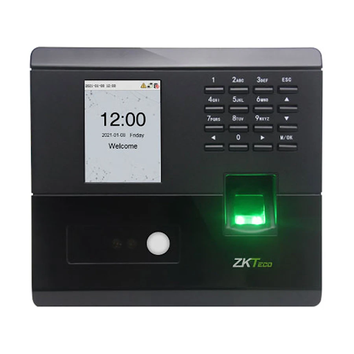 ZKTeco MB10-VL Visible Light Facial Recognition and Multi-Biometric Time & Attendance and Access ...