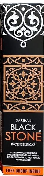 Darshan Premium Quality Incense Sticks (BLACK STONE) | Daraz.com.bd