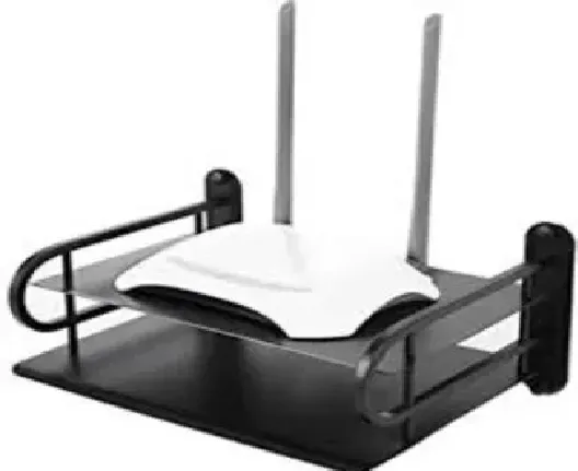 Metal Router Stand Router Storage Box Router Storage Wifi Router ...