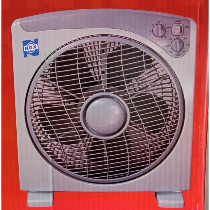 Ndx 12 "Table Box Fan - White Color | Daraz.com.bd