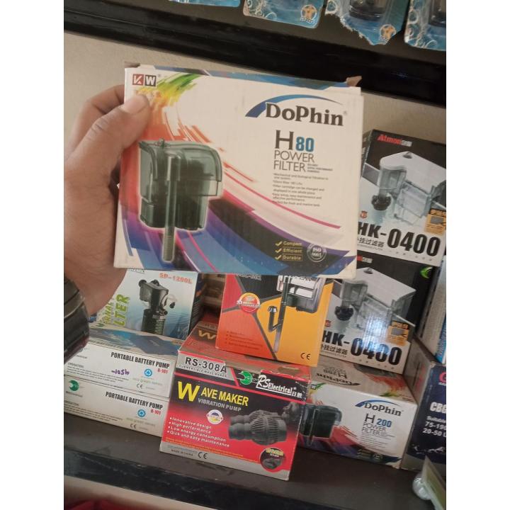 DoPhin H80 Hang On Back Filter AQUARIUM FILTER AQUARIUM ACCESSORIES ...
