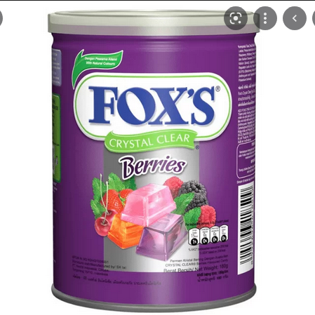 FOXS Crystal Clear Berries Candy - 180g | Daraz.com.bd