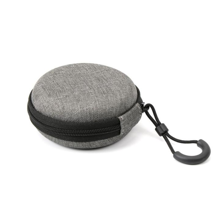 Travel Portable Small Oval Earphone Zipper Bags/ High Capacity USB ...