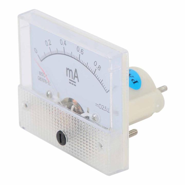 85C1 DC 0~1MA Pointer Ammeter Current Measuring Meter Tester | Daraz.com.bd