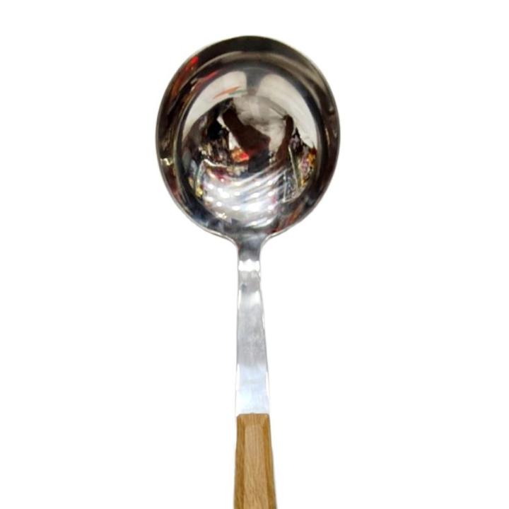 Curry Spoon/Thai Curry Spoon/ Dall/dabbu Spoon/Stainless Steel Serving ...