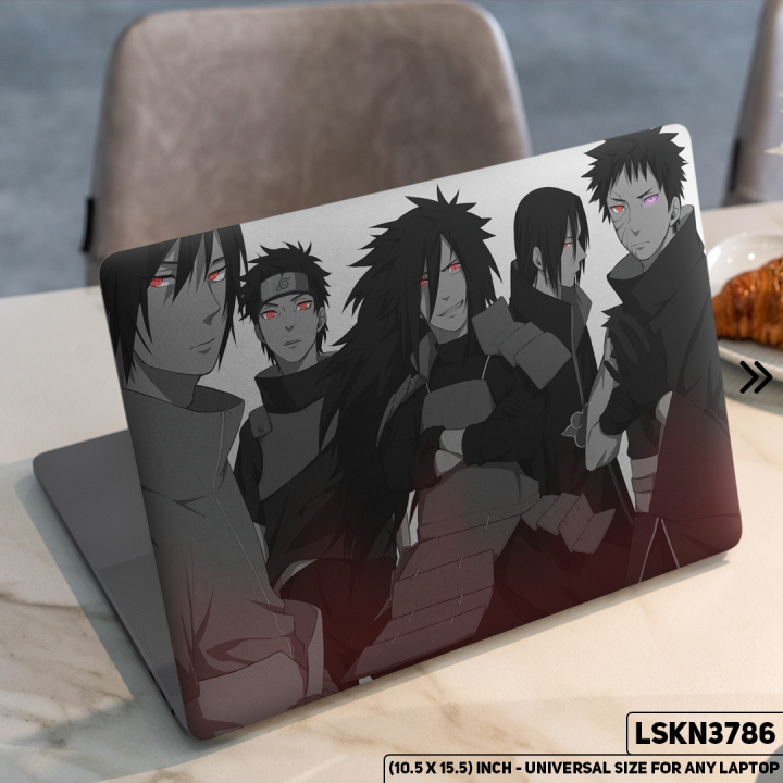 NARUTO Anime Character Illustration Laptop Skin & Laptop Sticker ...