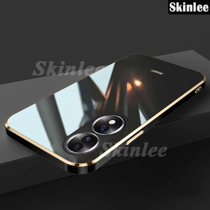 Phone Case for Honor 90 Pro Back Cover Soft Transparent Plating ...