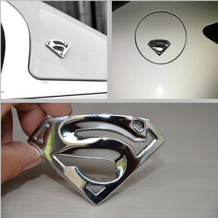 Superman Metal Logo Emblem 5.3 cm by 3.5 cm | Daraz.com.bd