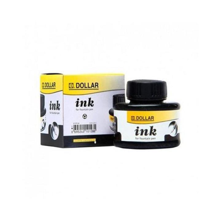 Dollar Fountain Pen Ink 60 ml (Black) | Daraz.com.bd