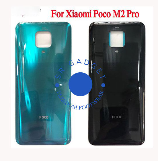Replacement Backshell Glass Panel for Xiaomi Poco M2 Pro Battery Back ...