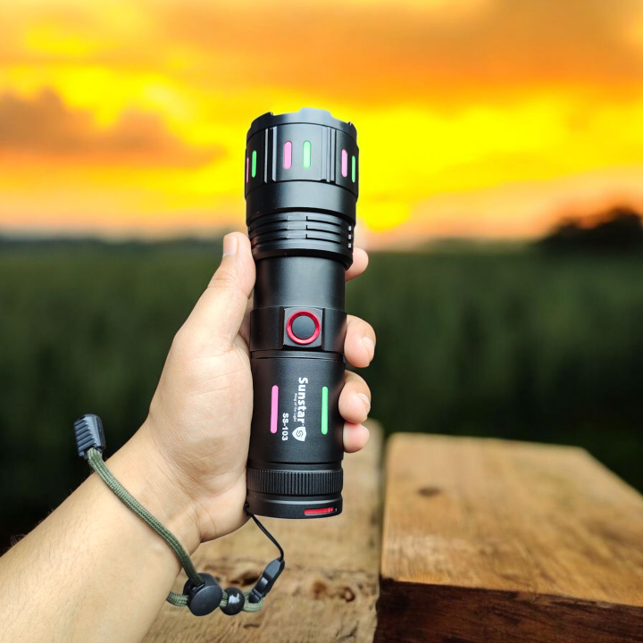 Light King of the Light Ultra-Bright Torch with Built-In Power Bank for ...