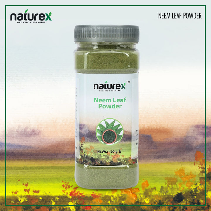 NatureX Neem Leaf Powder-100gm | Daraz.com.bd