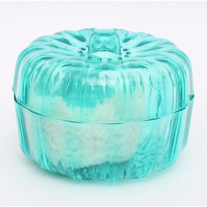 Powder Puff Sponge Box Case Container-Multi Color (1pcs) | Daraz.com.bd