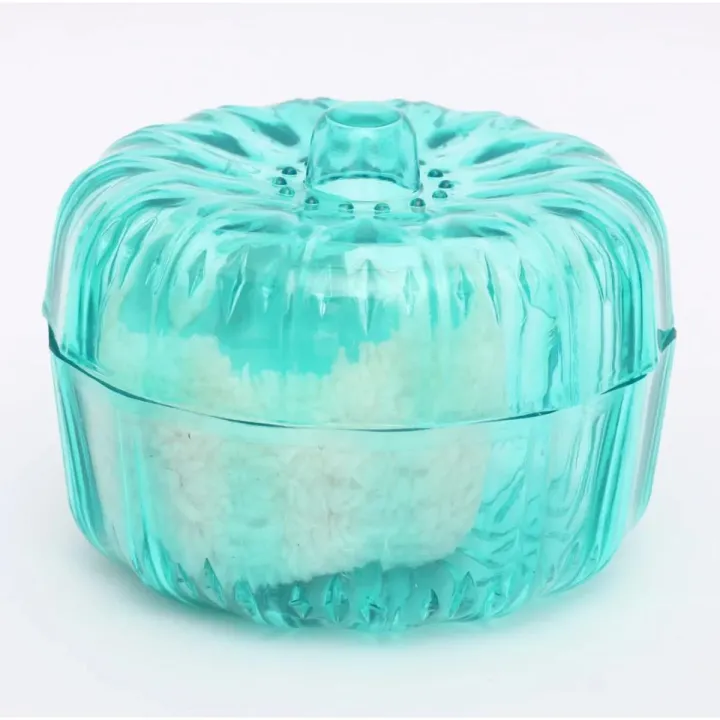Powder Puff Sponge Box Case Container-Multi Color (1pcs) | Daraz.com.bd