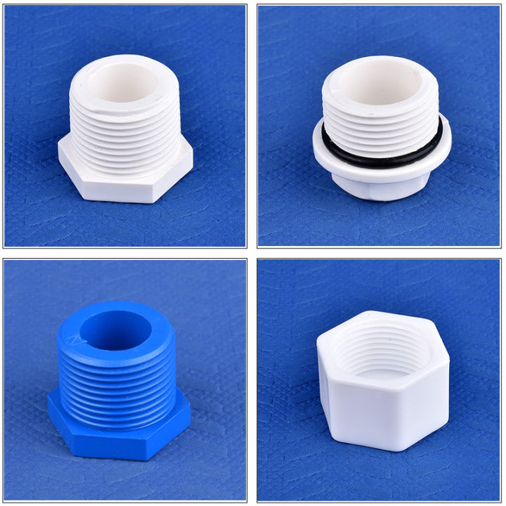 【Be worth】 5pcs/lot 1/2 3/4 1 Inch Male/female Thread Plug Pvc Screw ...