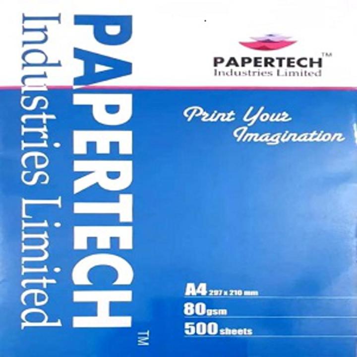 80gsm A4 Paper 1 Ream (500 Sheets) for Printing, Photocopying, writing ...