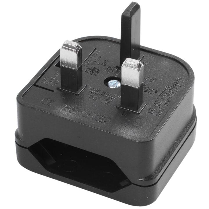 【Exclusive Limited Edition】 2 Pin to 3 Pin Converter Plug Adapter Black ...