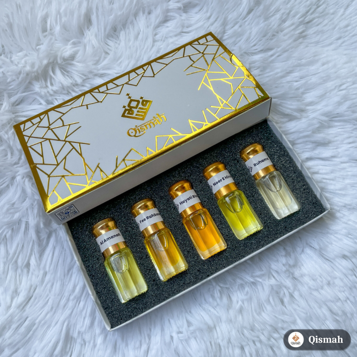 Attar Combo Pack 5 in 1 for Gift - Best Quality Ator for Men & Women ...