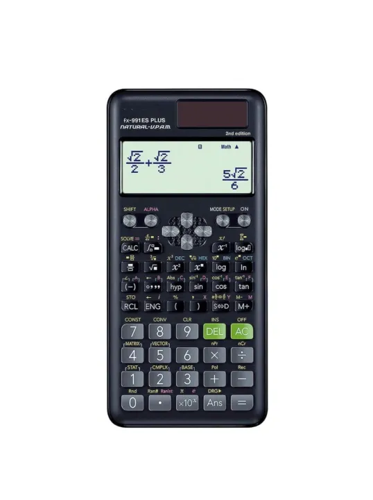 New Version Scientific Calculator 991ES Plus 2nd Edition Solar and ...