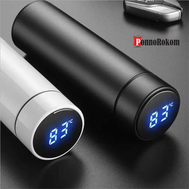 Smart Thermos Flask with Led Temperature Display In Touch | Daraz.com.bd