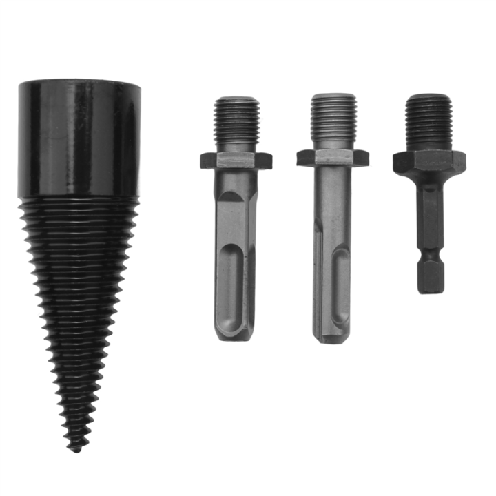 Removable Firewood Log Splitter Drill Bit, Wood Drilling Tools | Daraz ...