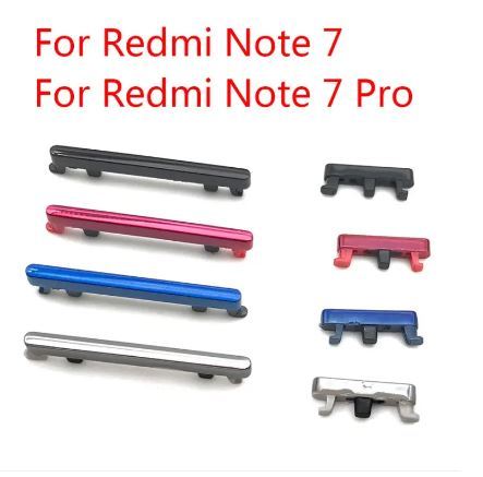 Xiaomi Redmi Note 7 Pro SIde Volume Button + Power ON / OFF Buttton Key ...