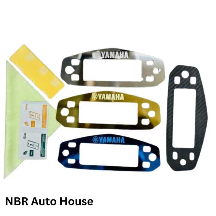 Yamaha FZ-S V3 OD Meter Dashboard Protector and Screen Protector combo ...