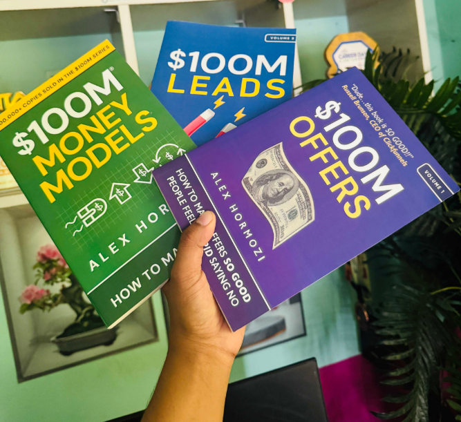 Acquisition.com $100M Series (3 book series) by Alex Hormozi (White ...