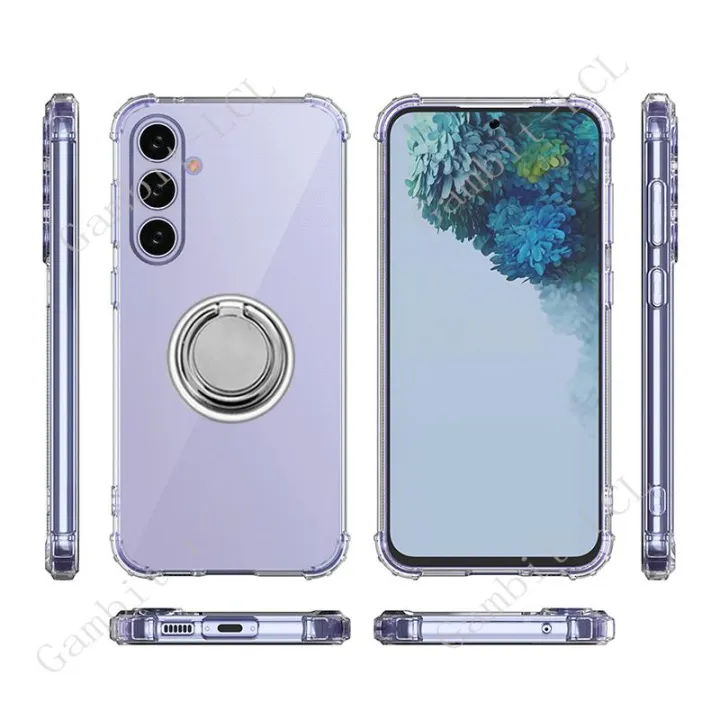 For Samsung Galaxy M35 A35 M55 A14 A15 A24 A25 A54 A34 5G Back Ring Holder Bracket Phone Cover ...