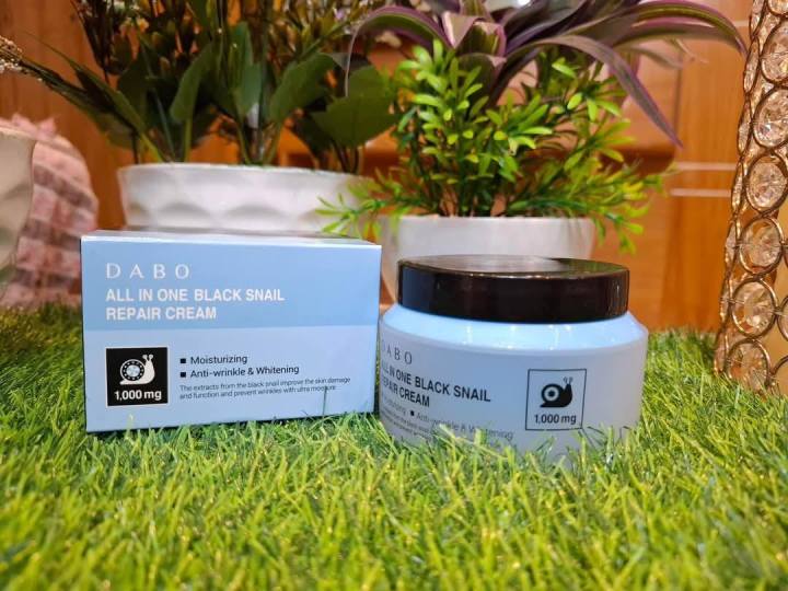 DABO All In One Black Snail Repair Cream 100g | Daraz.com.bd