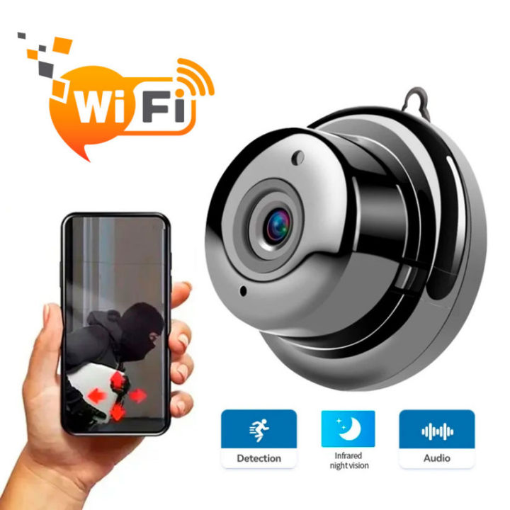 WiFi Alarm Two Way Audio Infrared Night Vision IP Camera HDWifiCamPro ...