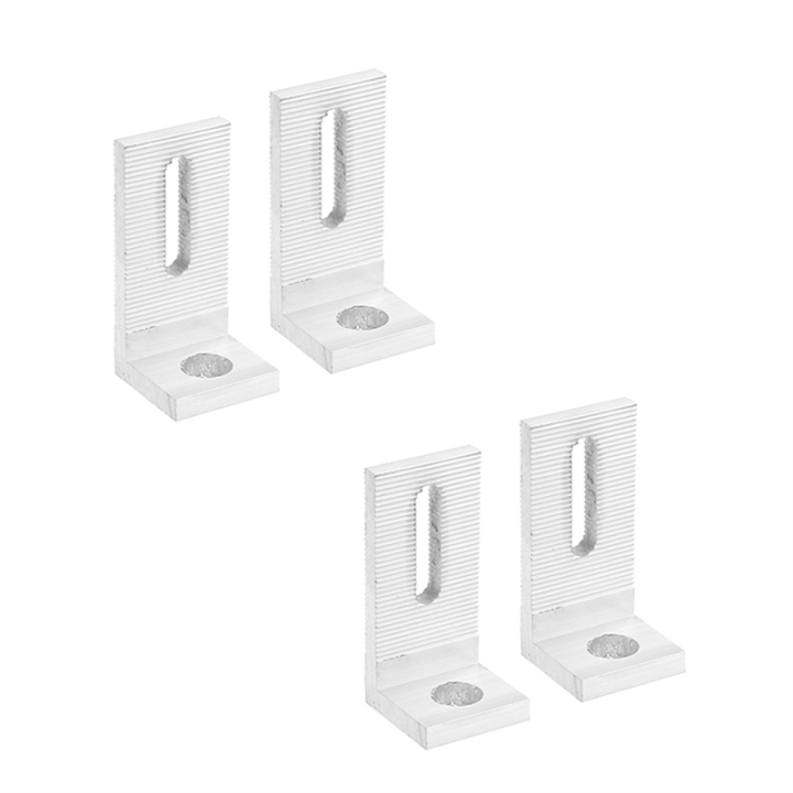 4 Pack Solar Panel Mounting L Brackets Mounting Brackets For Solar ...