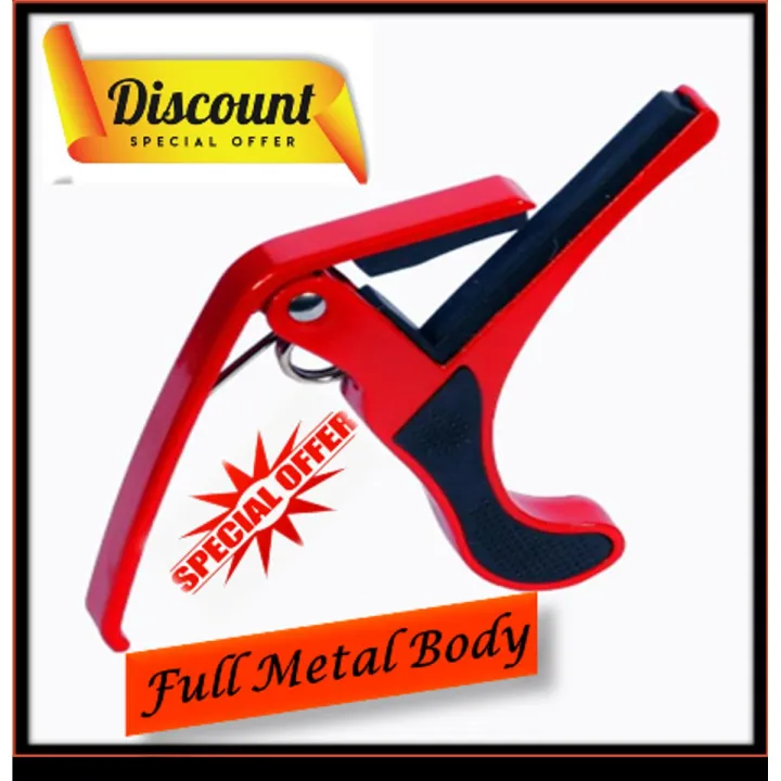 Acoustic Guitar Capo -Red | Daraz.com.bd