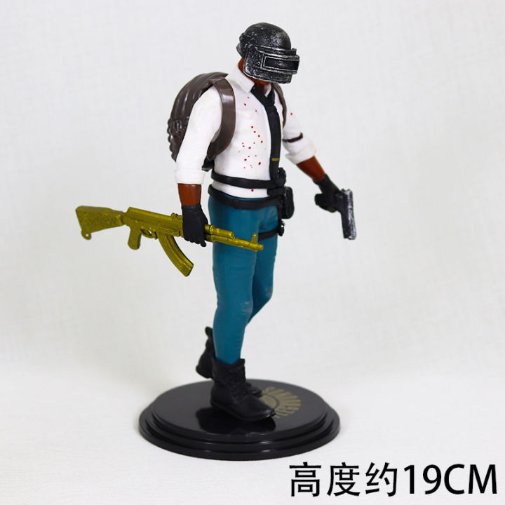 PVC solid chicken figure ornament model, game character, blind box, toy ...