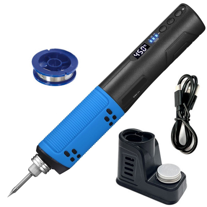 Portable USB Electric Soldering Iron LED Digital Display Soldering Pen ...