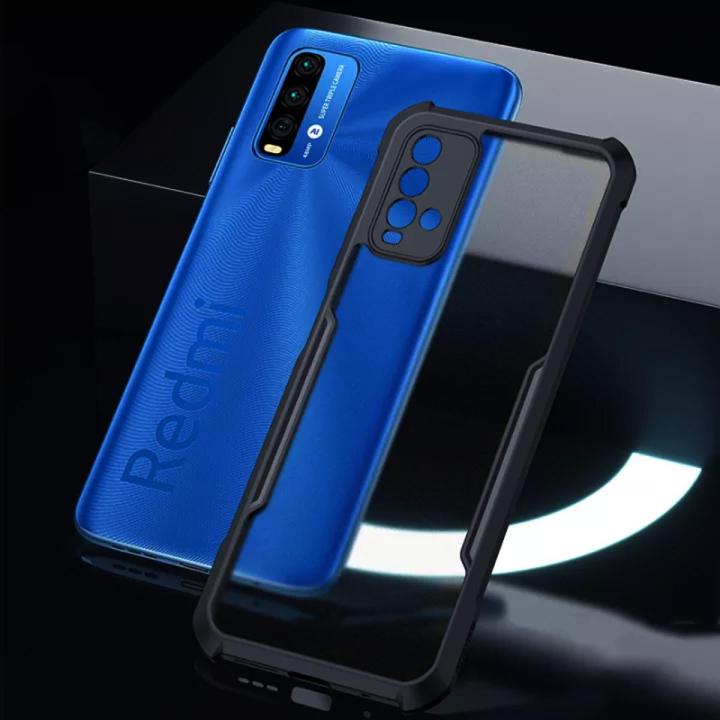 For Redmi 9T / Redmi 9 Power Edge-Reinforced Shockproof Cushion Back ...