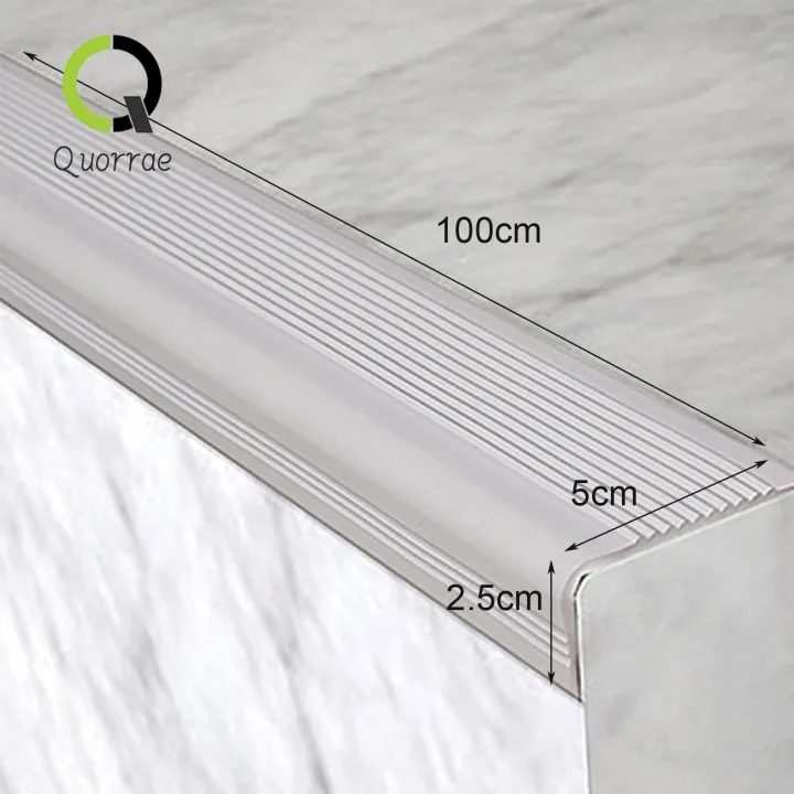 Quorrae Decorative Stair Strips Non-slip Stair Edge Protector ...