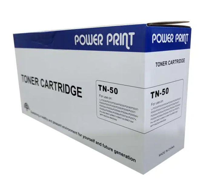 Power Print TN50 (HP-05A/80A) Toner Cartridge for HP Laser Jet P2035 ...