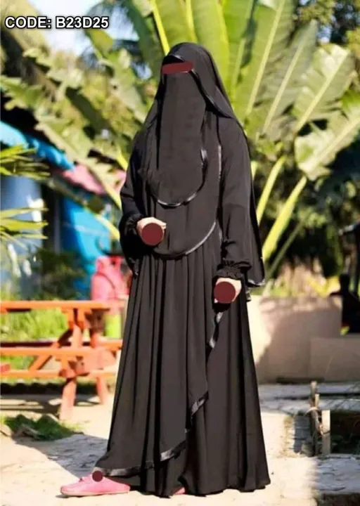 Samia Set-1 New Exclcusive Sunnati borka with Hijab & Niqab full set ...