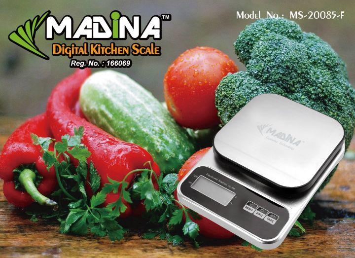 Madina Digital Kitchen Scale-5kg/0.5g | Daraz.com.bd