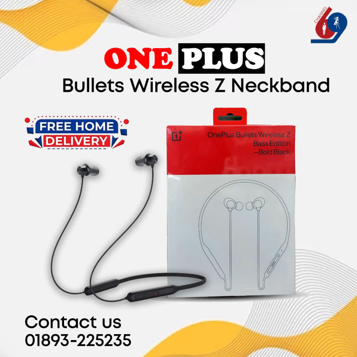 Oneplus Bullets Wireless Z2 Neckband Earphone Deep Basss ( Type C ...