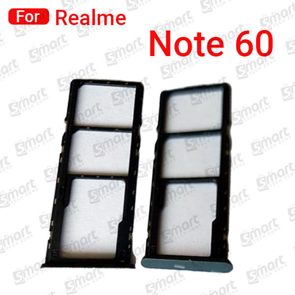 Sim Tray SD Card Tray Holder Card Compatible with Realme Note 60 Sim ...